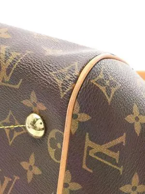LOUIS VUITTON Tivoli Gm Monogram Canvas Handbag - Brown