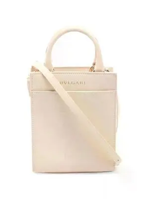 BVLGARI 2010s Mini Infiniteum Tote Bag - Neutrals