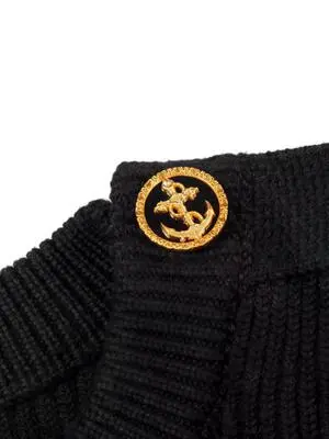 LOUIS VUITTON Striped Crew Neck Sweater
