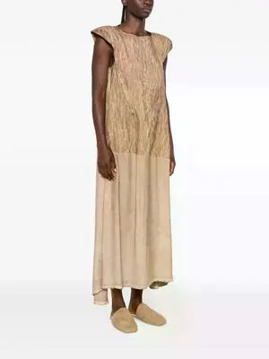 ISAAC SELLAM EXPERIENCE Sleeveless Midi Dress
