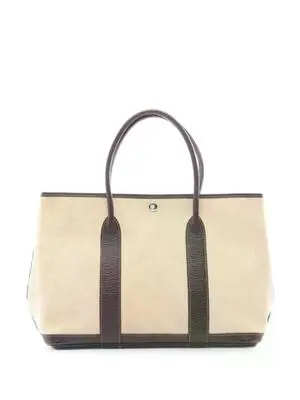 Hermès 2008 Pm Garden Party Tote Bag - Neutrals