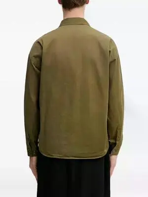 NEIGHBORHOOD Logo-patch Flap-pocket Shirt