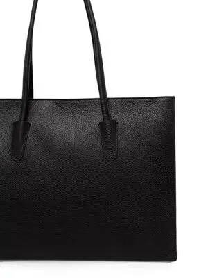 COCCINELLE Grained Leather Tote Bag