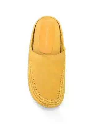 PALOMA BARCELO Woven Leather Mules
