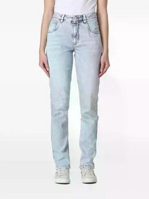 Brunello Cucinelli Five-pocket Straight-leg Jeans - Blue