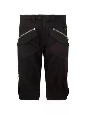 Moschino Zip-detail Cargo Pants - Black