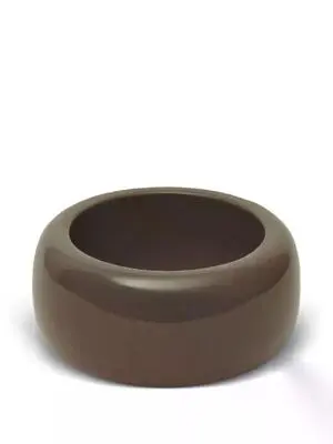 THE FRANKIE SHOP Glossy Bangle - Brown