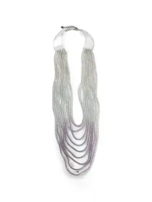 Emporio Armani Multi-strand Beaded Necklace