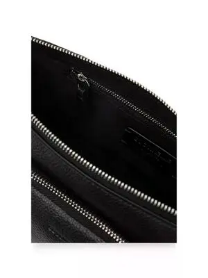 COCCINELLE Grained Leather Shoulder Bag