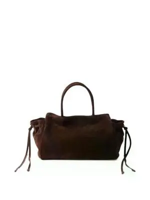 Prada Carry Large Suede Bag