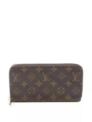 LOUIS VUITTON 2000s Zippy Wallet - Brown