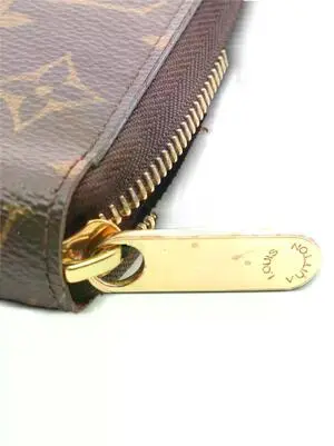 LOUIS VUITTON 2000s Zippy Wallet - Brown