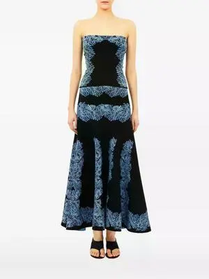 Ulla Johnson Strapless Jacquard Knit Top