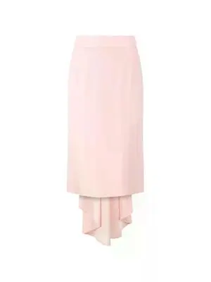 Moschino Draped Midi Skirt