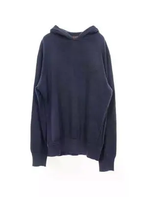 LOUIS VUITTON Knitted Hoodie - Blue