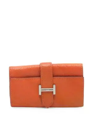 Hermès Bearn Key Case - Orange