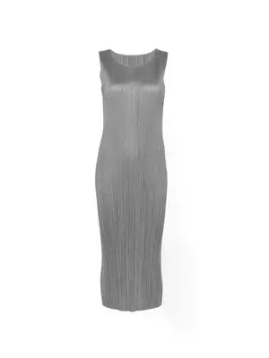 Issey Miyake Midi Dress - Grey