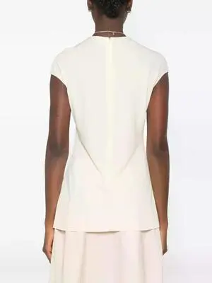 TOTEME Cap-sleeve Jersey Top