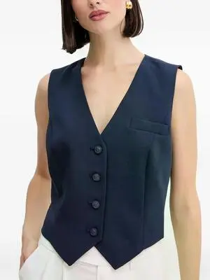Guess Button-fastening Waistcoat