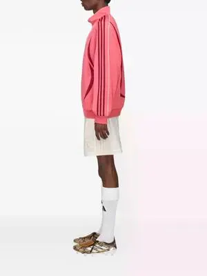 WALES BONNER Logo-embroidered Zip-up Jacket