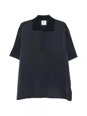 Casablanca Monogram-pattern Polo Shirt