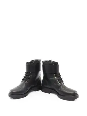 LOUIS VUITTON Wonderland Line Lace Up Ankle Boots