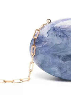 Cult Gaia Eviana Clutch Bag - Blue