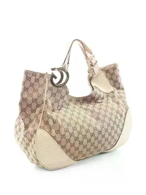 Gucci 2000s Gg Canvas Tote Bag