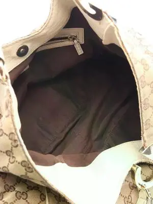 Gucci 2000s Gg Canvas Tote Bag