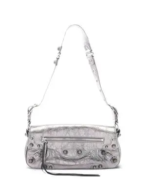 Balenciaga Le Cagoule Shoulder Bag - Silver