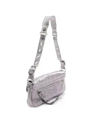 Balenciaga Le Cagoule Shoulder Bag - Silver
