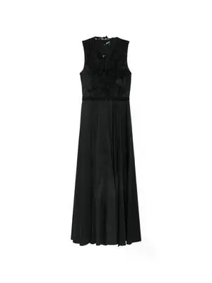 Ermanno Scervino Lace Maxi Dress - Black