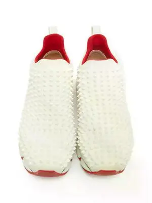 CHRISTIAN LOUBOUTIN Spike Embellishment Slip-on Sneakers