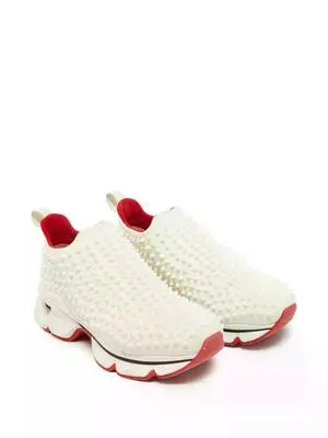 CHRISTIAN LOUBOUTIN Spike Embellishment Slip-on Sneakers