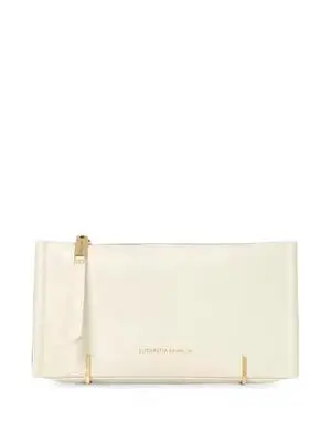 Elisabetta Franchi Logo Plaque Clutch Bag