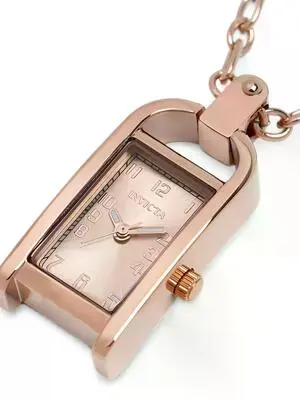 INVICTA Rectangular-frame 17.5mm Necklace Watch