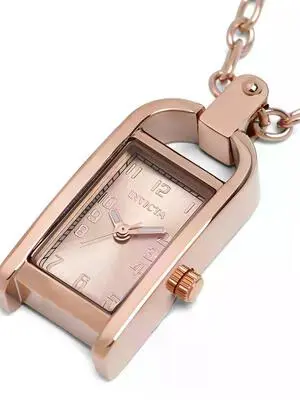 INVICTA Rectangular-frame 17.5mm Necklace Watch