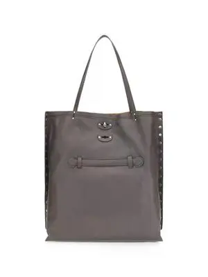 ZANELLATO Medium A'spasso Studded Leather Tote Bag
