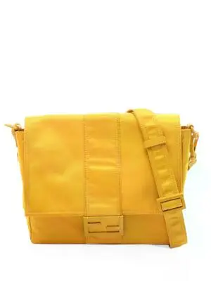 Fendi Baguette Messenger Bag - Yellow