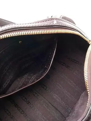 Celine Perforated Trim Tassel Shoulder Bag