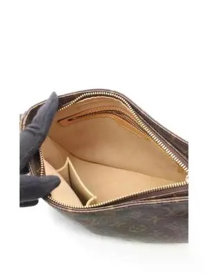 LOUIS VUITTON Looping Mm Monogram Shoulder Bag - Brown