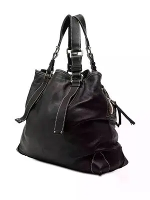 Chloé Lambskin Studded Patsy Tote Bag
