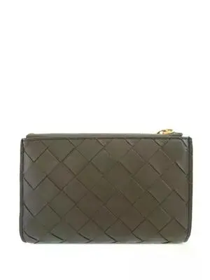 Bottega Veneta 2012-2026 Nappa Intrecciato Bifold Wallet Small Wallets