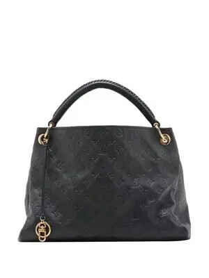 LOUIS VUITTON Monogram Empreinte Artsy Mm Hobo Bag - Black