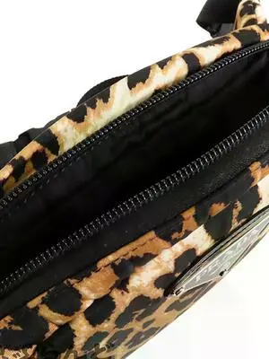 Prada Tessuto Leopard Print Belt Bag