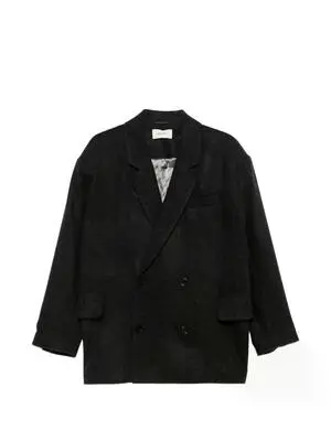 American Vintage Double-breasted Jacket - Grey