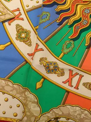 Hermès 2000-2026 Carpe Diem Silk Scarf 90 Scarves