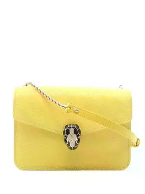 BVLGARI Serpenti Forever Crossbody Bag - Yellow