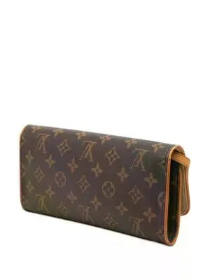 LOUIS VUITTON Monogram Canvas Pochette Twin Gm Bag