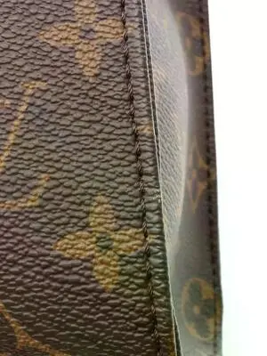 LOUIS VUITTON Monogram Sac Plat Pm Satchel